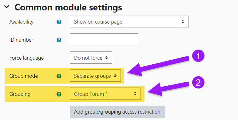 How do I manage small group discussions in my Moodle course? – Digital ...