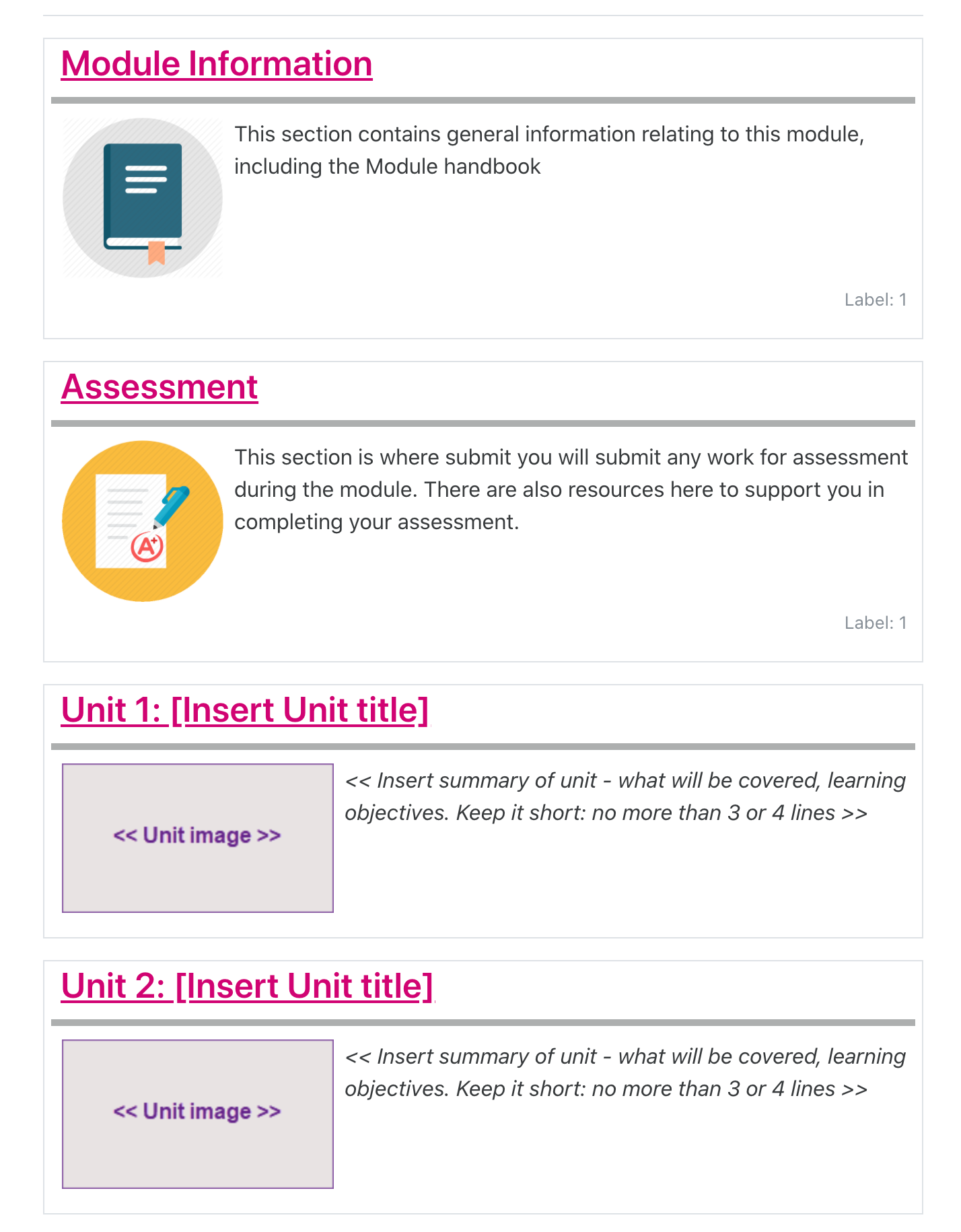 Which format should I choose for my Moodle course? – Digital Education ...