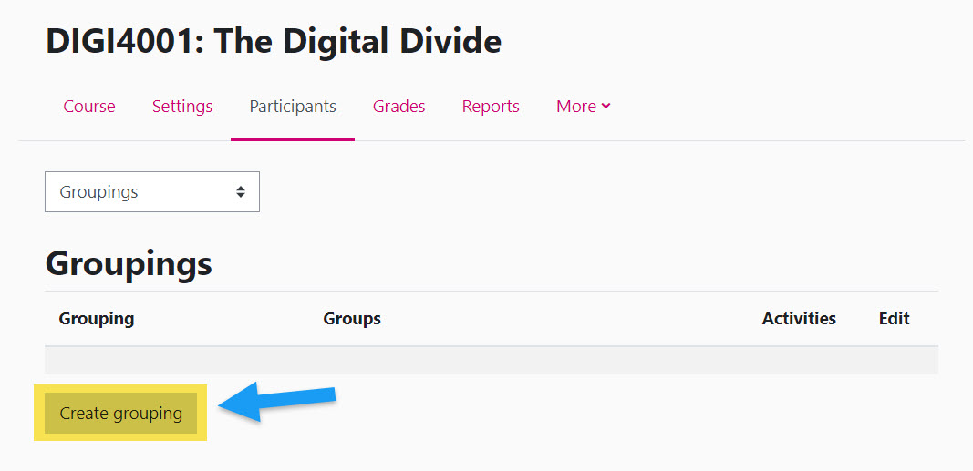 How do I create Groupings in a Moodle course? – Digital Education ...