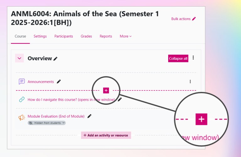 What’s new in Moodle 4.5 for staff? (Summer 2025 Upgrade) – Digital Education Support at Brookes
