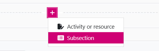 How do I use Moodle Subsections effectively? – Digital Education ...